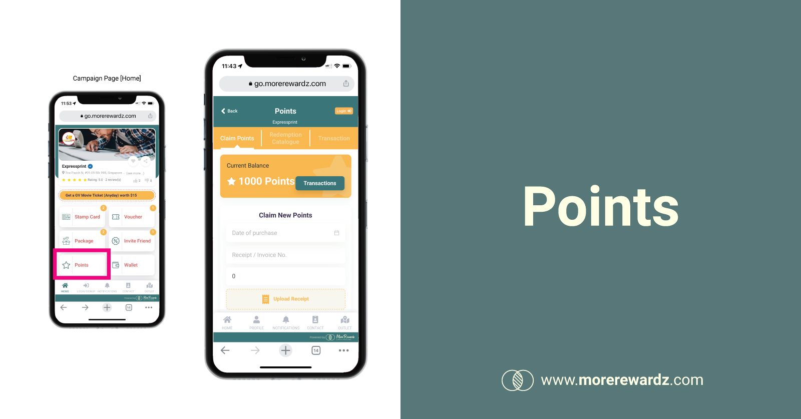 Points Redemption Morerewardz
